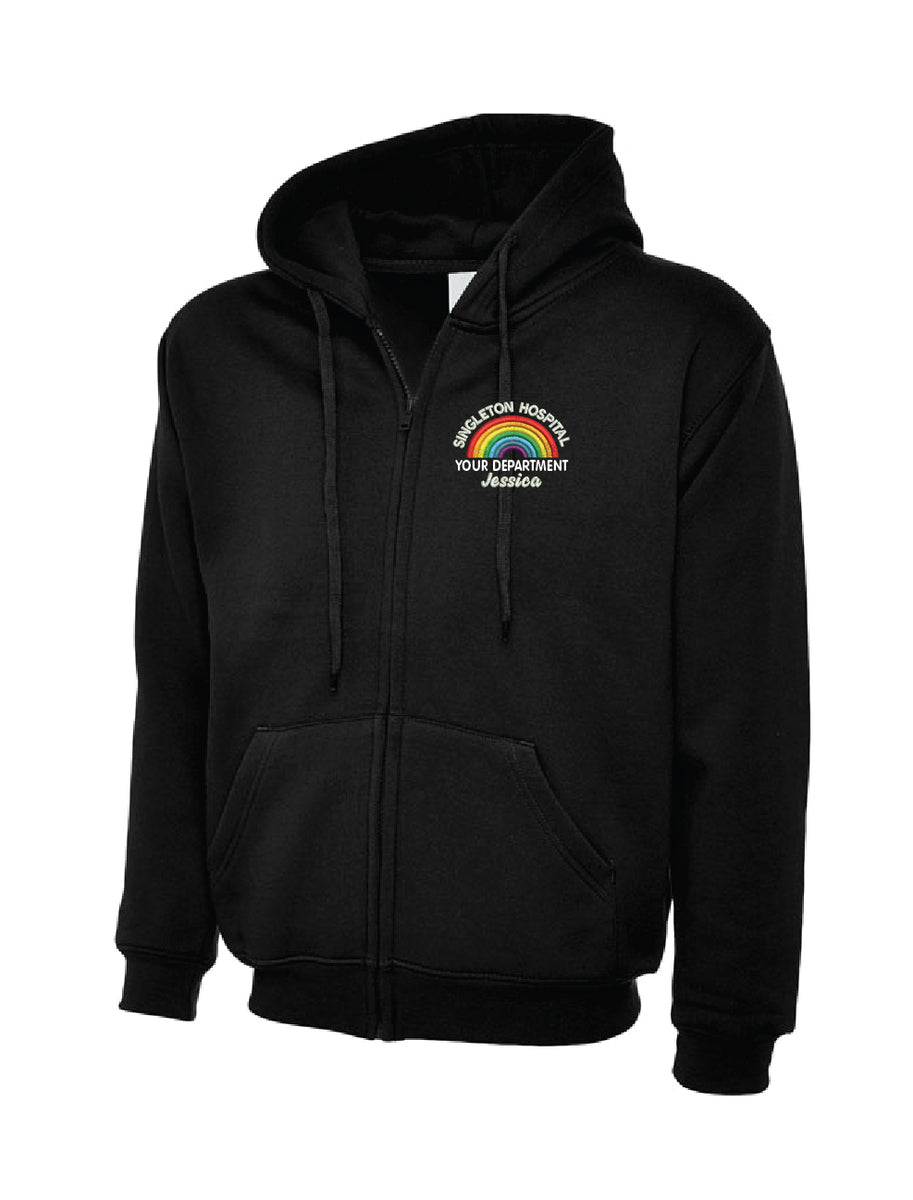 NHS Rainbow Hoodie | Personalised Hoodies