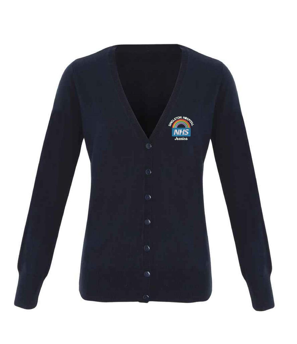 NHS Logo Rainbow Cardigan